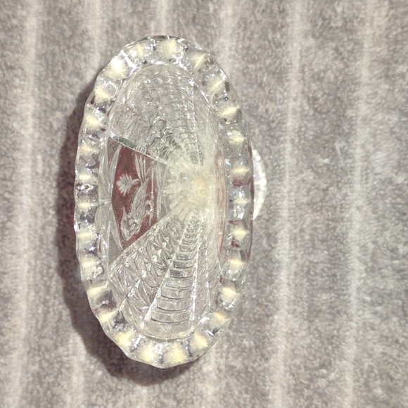 Hofbauer | Accents | Vintage Hofbauer Red Bird Crystal Vase Germany ...